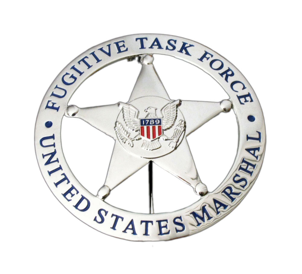 US Marshal FTF Fugitive Task Force Badge Replica Movie Prop – Cop ...