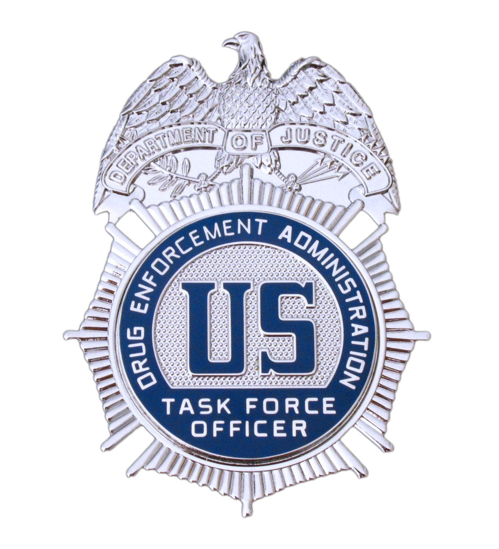 US DEA TFO Task Force Officer Badge Replica Movie Props – Cop Collectibles