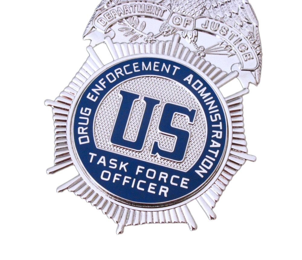 US DEA TFO Task Force Officer Badge Replica Movie Props – Cop Collectibles