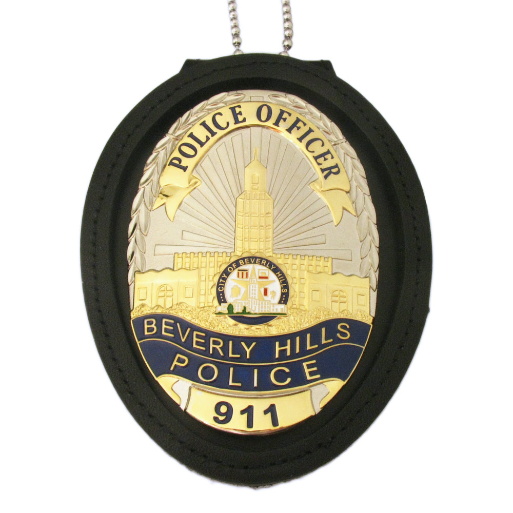 US BHPD Beverly Hills Police Officer #911 Badge Replica Movie Props ...