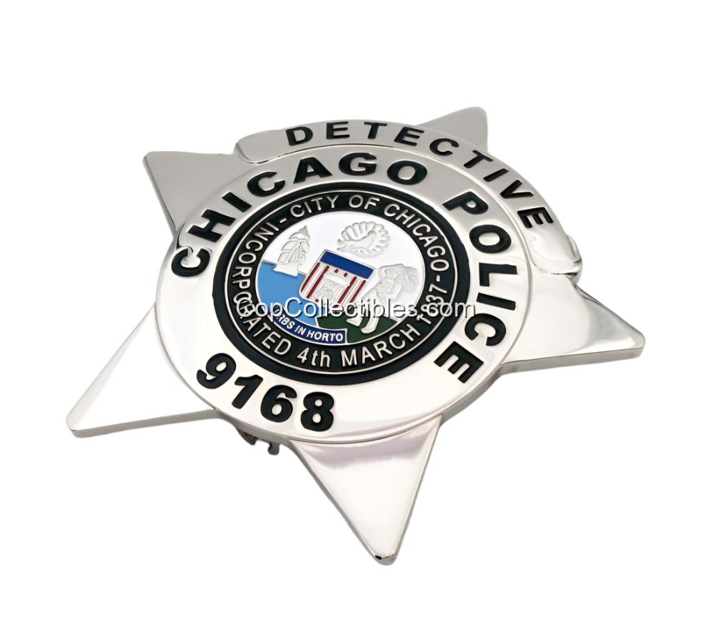 CPD Chicago Detective Police Star Badge 9168 Exact Replica – Cop ...