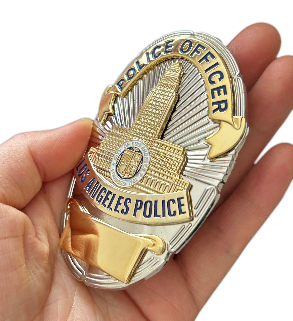 LAPD Police Officer Los Angeles Police Badge *Customizable Badge Numbe ...