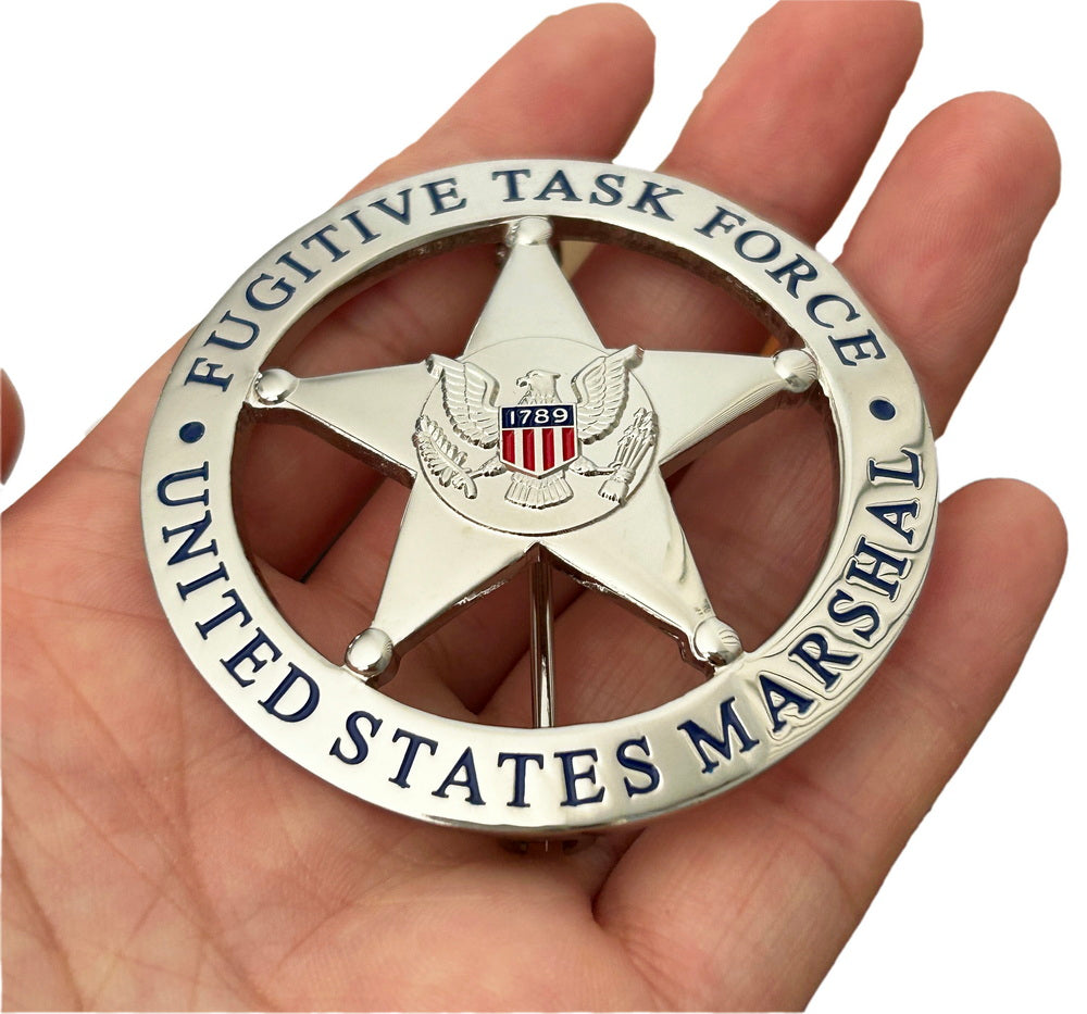 US Marshal FTF Fugitive Task Force Badge Replica Movie Prop – Cop ...