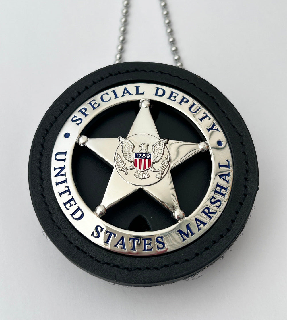 US Marshal Special Deputy Badge Replica Movie Prop – Cop Collectibles