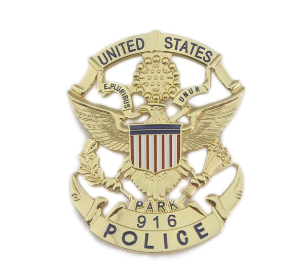 USPP US Park Police Badge Replica Movie Props With No.916 – Cop ...