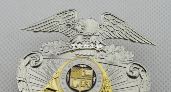 LAPD Los Angeles Police Cap Hat Badge Replica Movie Props – Cop ...