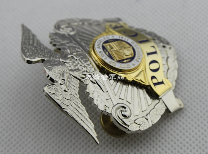 LAPD Los Angeles Police Cap Hat Badge Replica Movie Props – Cop ...