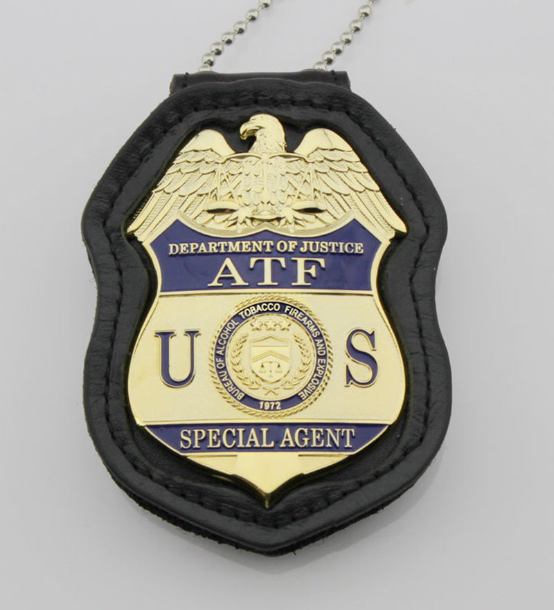 US ATF Special Agent Badge Replica Movie Props – Cop Collectibles
