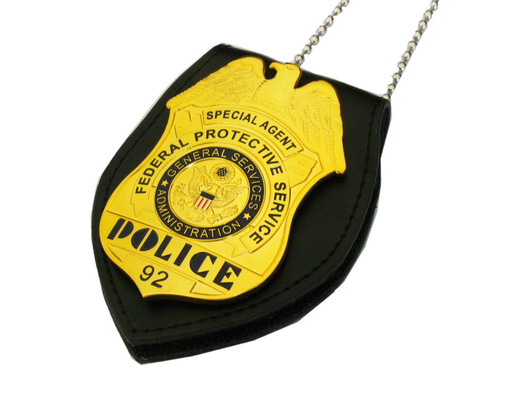 US FPS Special Agent Police Badge Replica Movie Props With No.92 – Cop ...