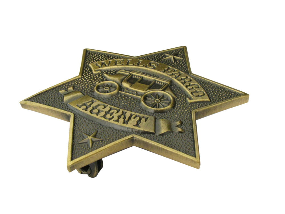 Wells Fargo Agent Badge Replica Movie Props – Cop Collectibles