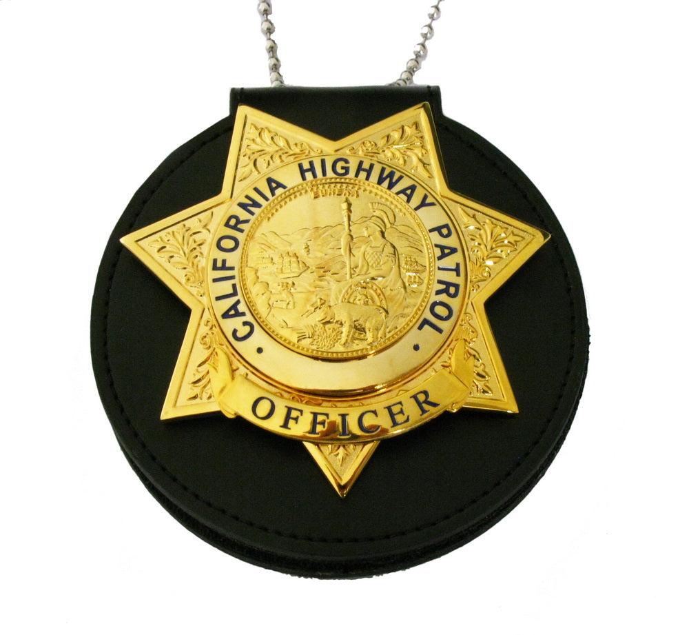 US CHP California Highway Patrol Officer Badge Replica Movie Props ...