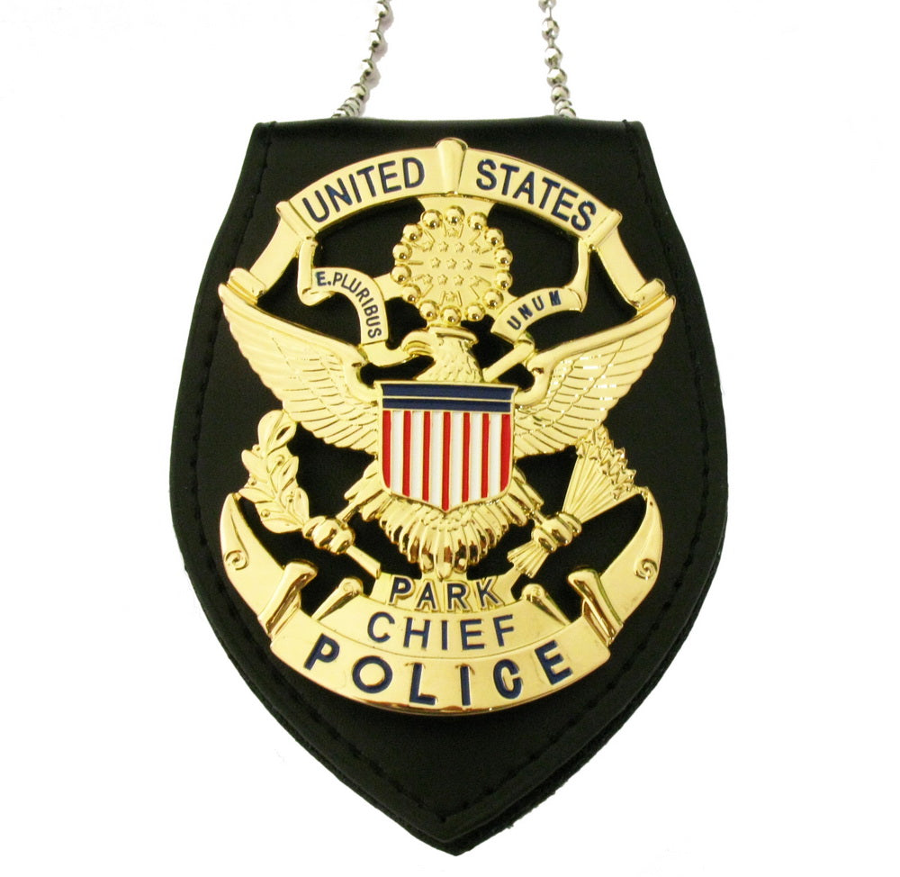 USPP Chief US Park Police Badge Replica Movie Props – Cop Collectibles