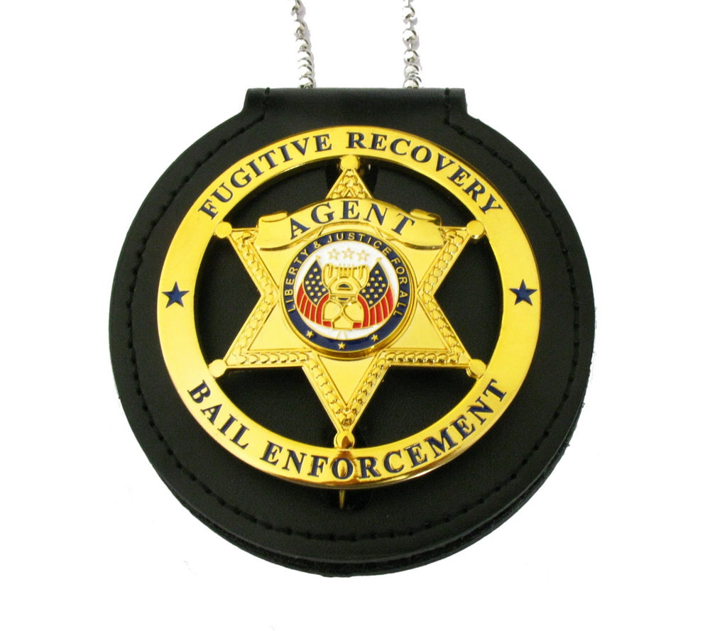 US Bail Enforcement & Fugitive Recovery Agent Badges Replica Movie Pro ...