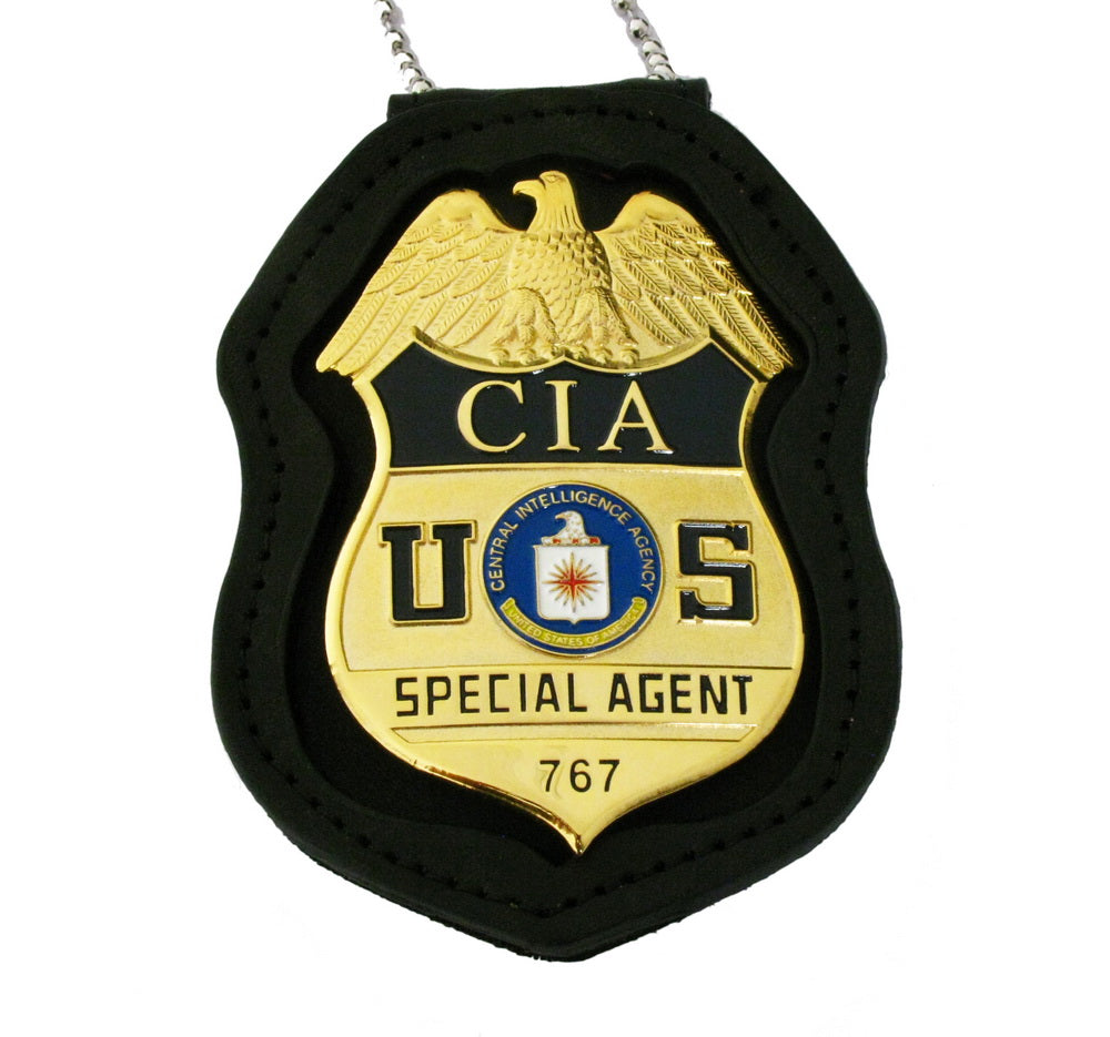 US CIA Special Agent Badge Replica Movie Props With No.767 – Cop ...