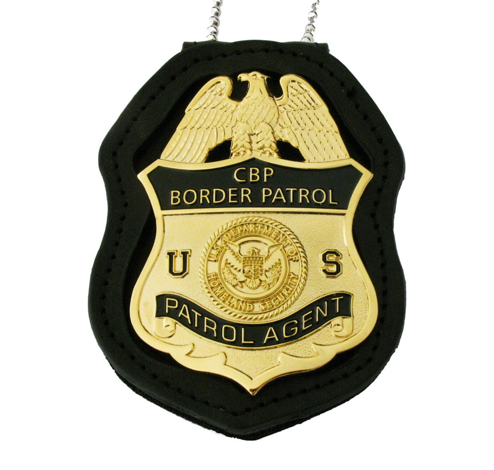 CBP Border Patrol Agent Badge Replica Movie Props – Cop Collectibles