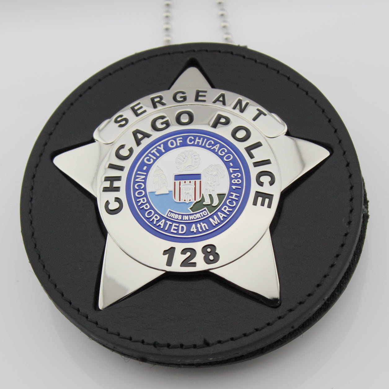 CPD Chicago Sergeant Police Badge Replica Movie Props With No.128 – Cop ...