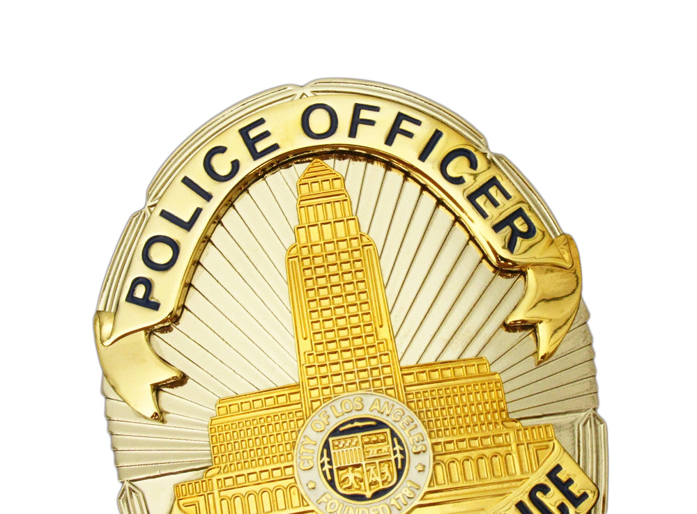 LAPD Police Officer #54928 Los Angeles Police Badge Replica Movie Prop ...