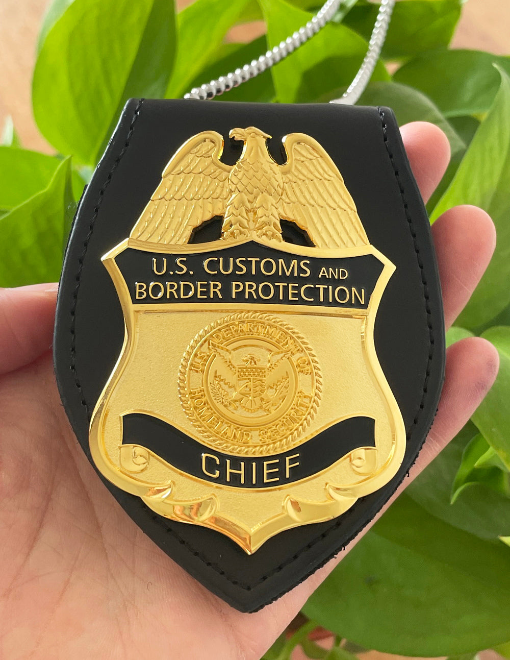 US CBP Chief Badge Replica Movie Props – Cop Collectibles