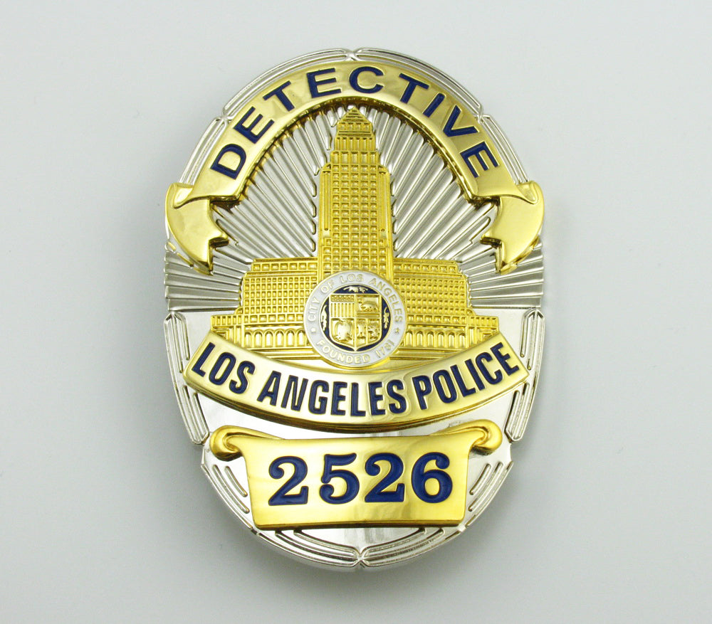 LAPD Detective Los Angeles Police Badge Replica Movie Props – Cop ...