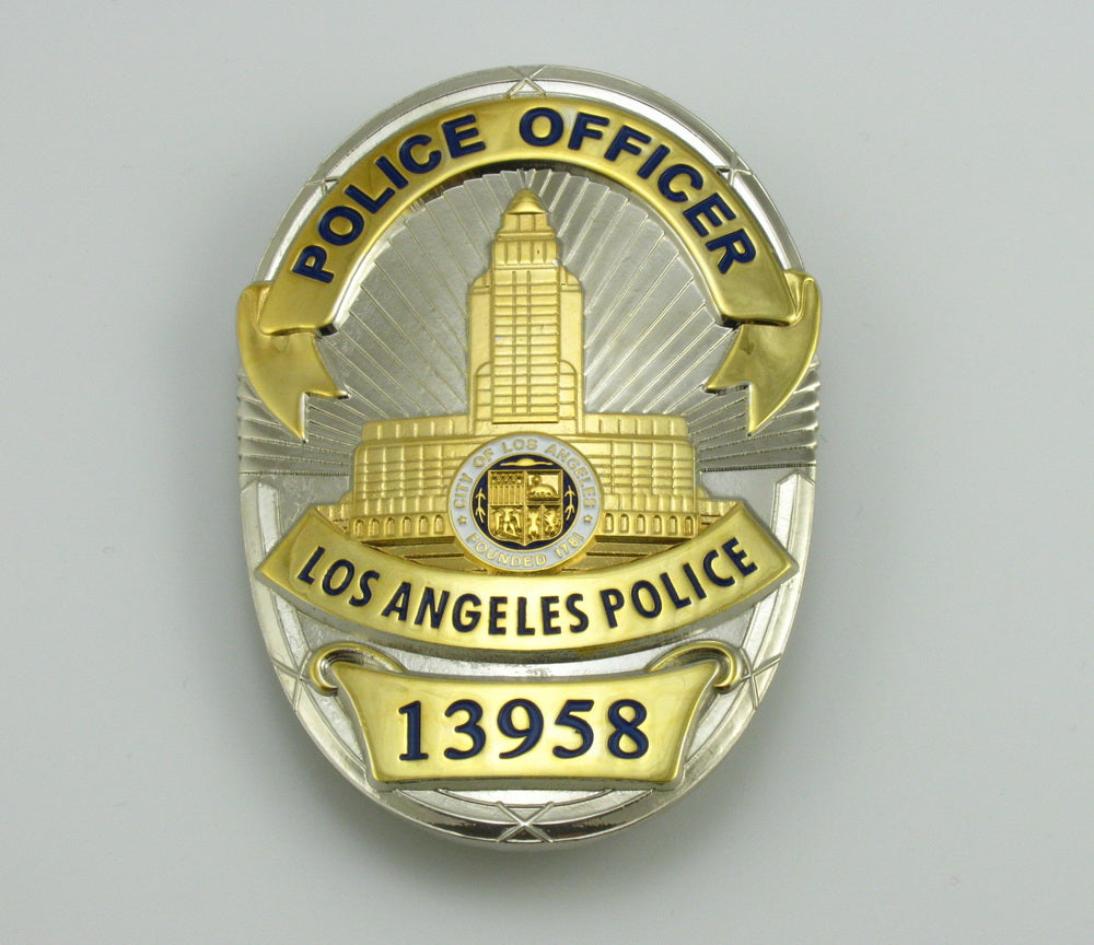 LAPD Police Officer Los Angeles Badge Replica Movie Props – Cop ...