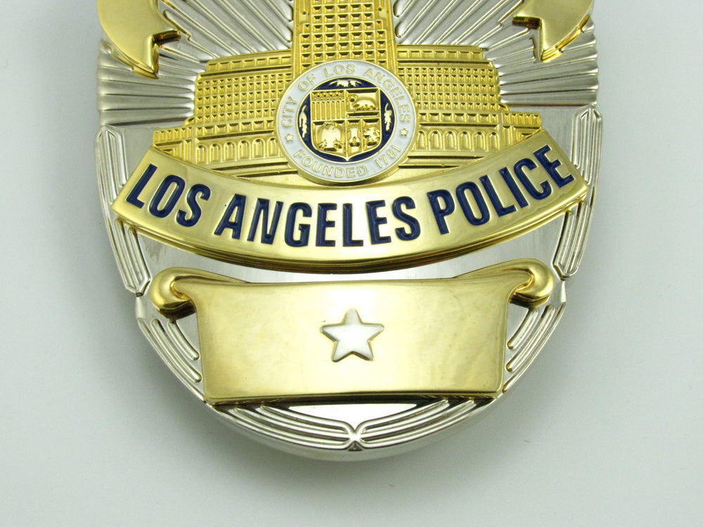 LAPD Commander Los Angeles Police Badge Replica Movie Props With One S ...