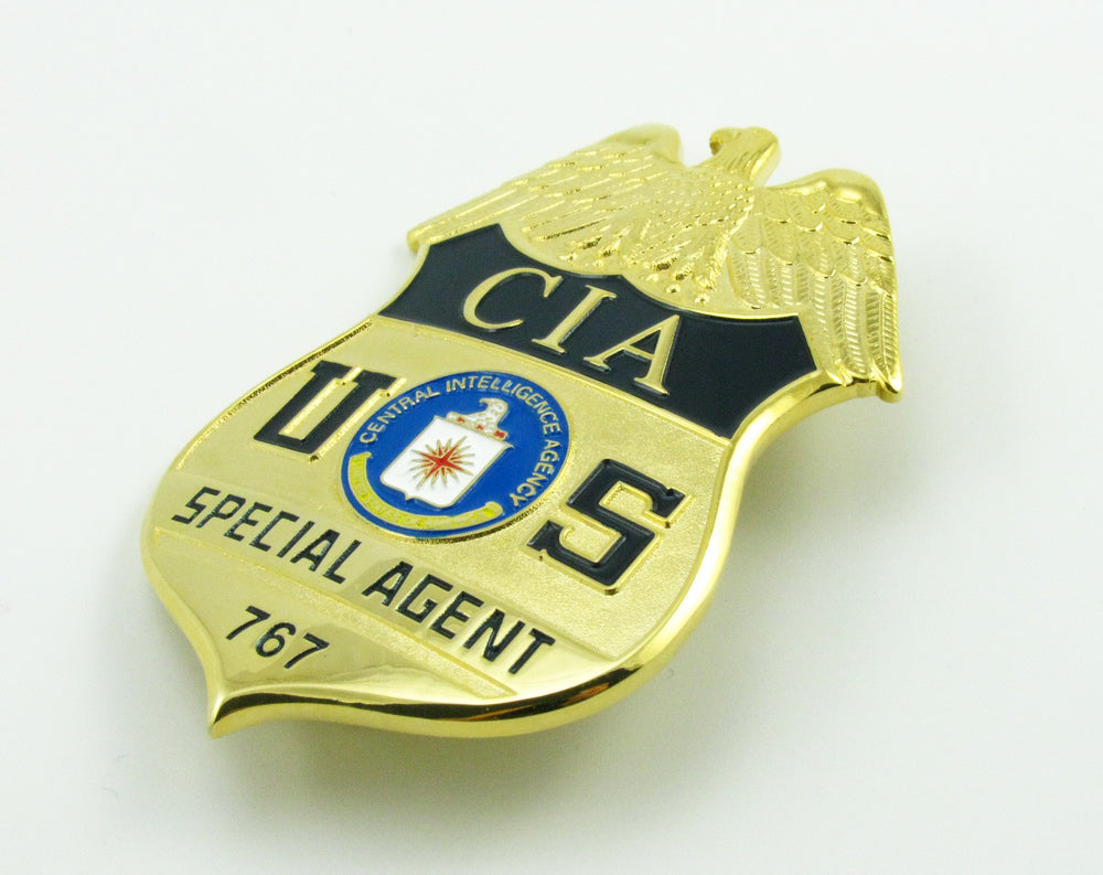 US CIA Special Agent Badge Replica Movie Props With No.767 – Cop ...