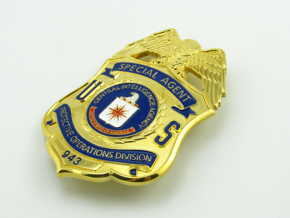 CIA Protective Operations Division Special Agent Badge Replica Movie P ...