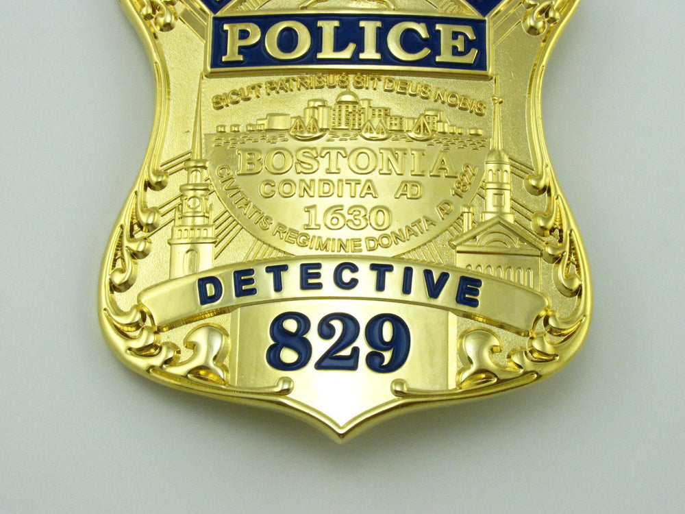 BPD Boston Detective Police Badge Replica Movie Props With No.829 – Cop ...