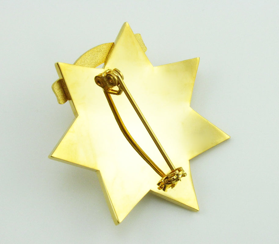 LVMPD Las Vegas Metropolitan Captain Police Badge Replica Movie Props ...