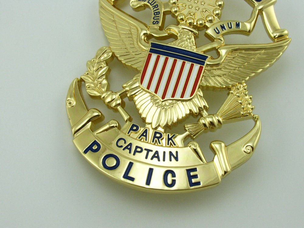 USPP Captain United States Park Police Badge Replica Movie Props – Cop ...