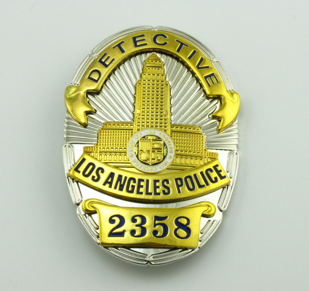 LAPD Detective Los Angeles Police Badge Replica Movie Props – Cop ...