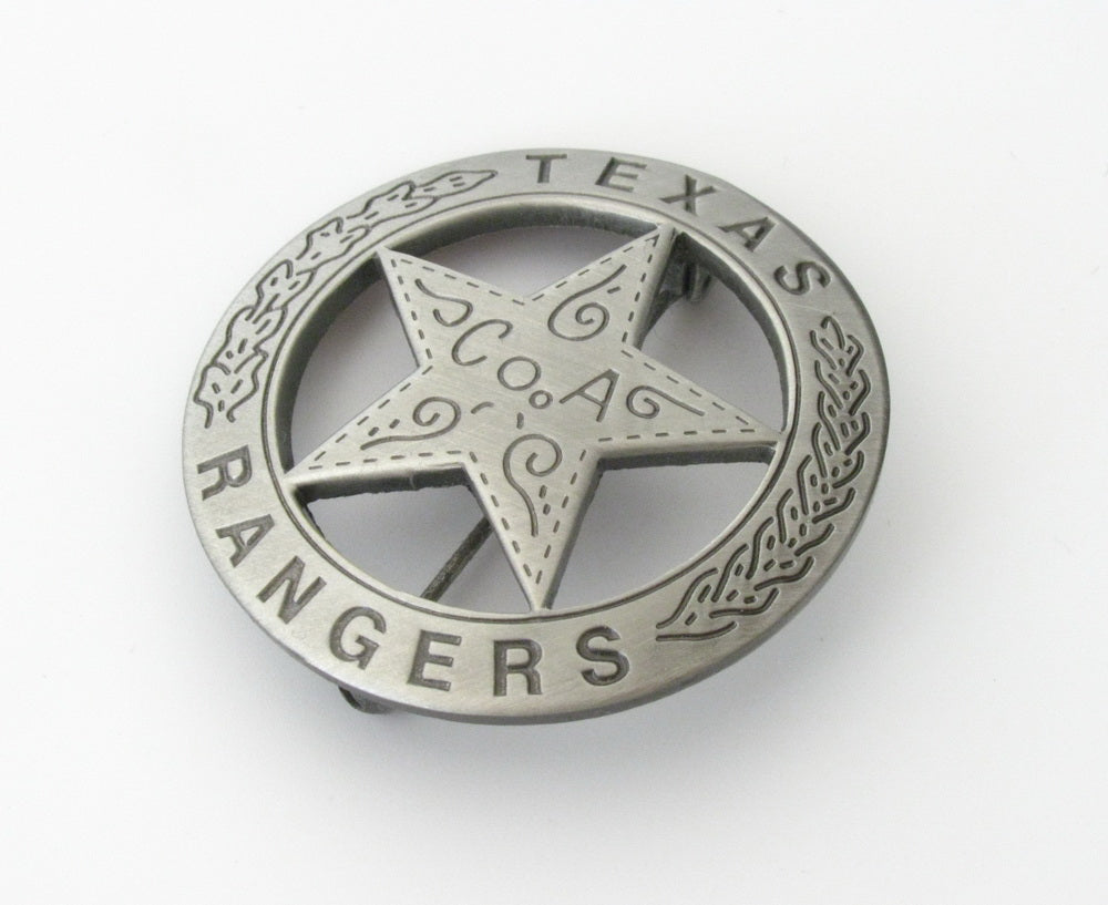 US Texas Rangers Badge Replica Movie Props – Cop Collectibles