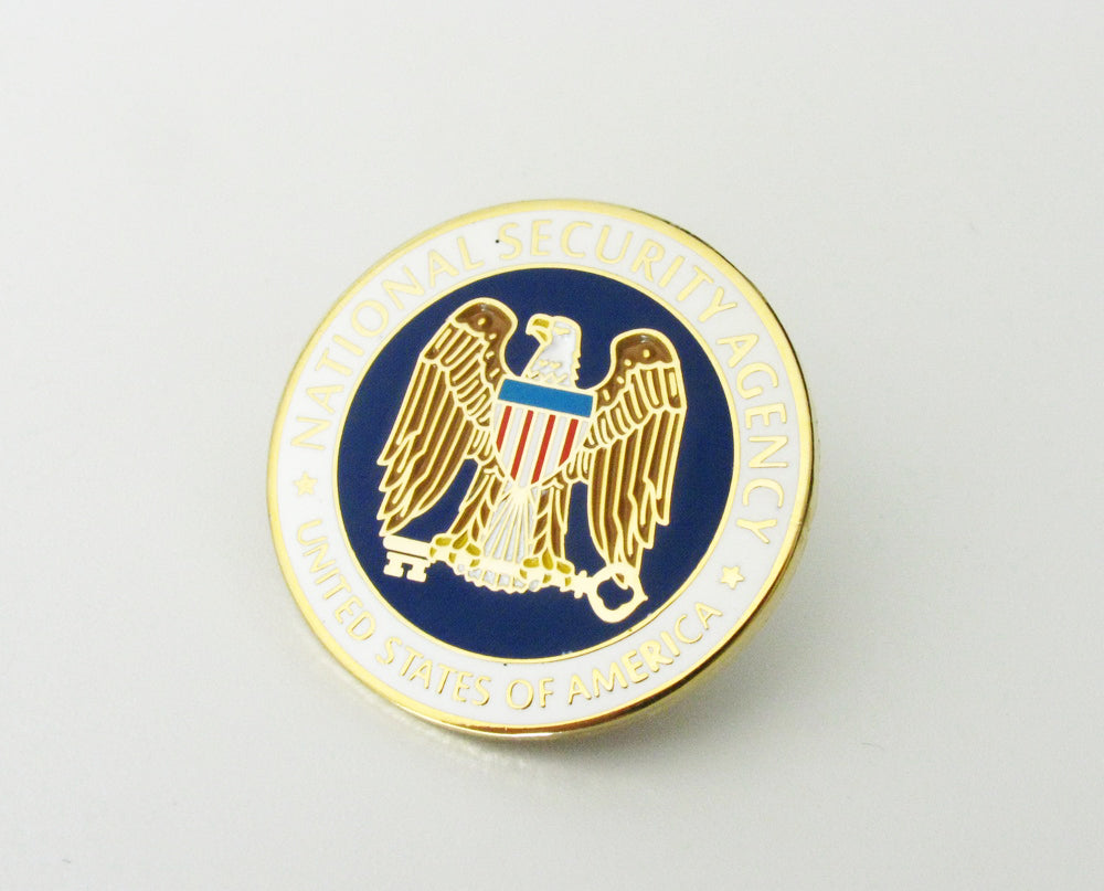 US NSA National Security Agency Badge Lapel Pin Mini Version – Cop ...