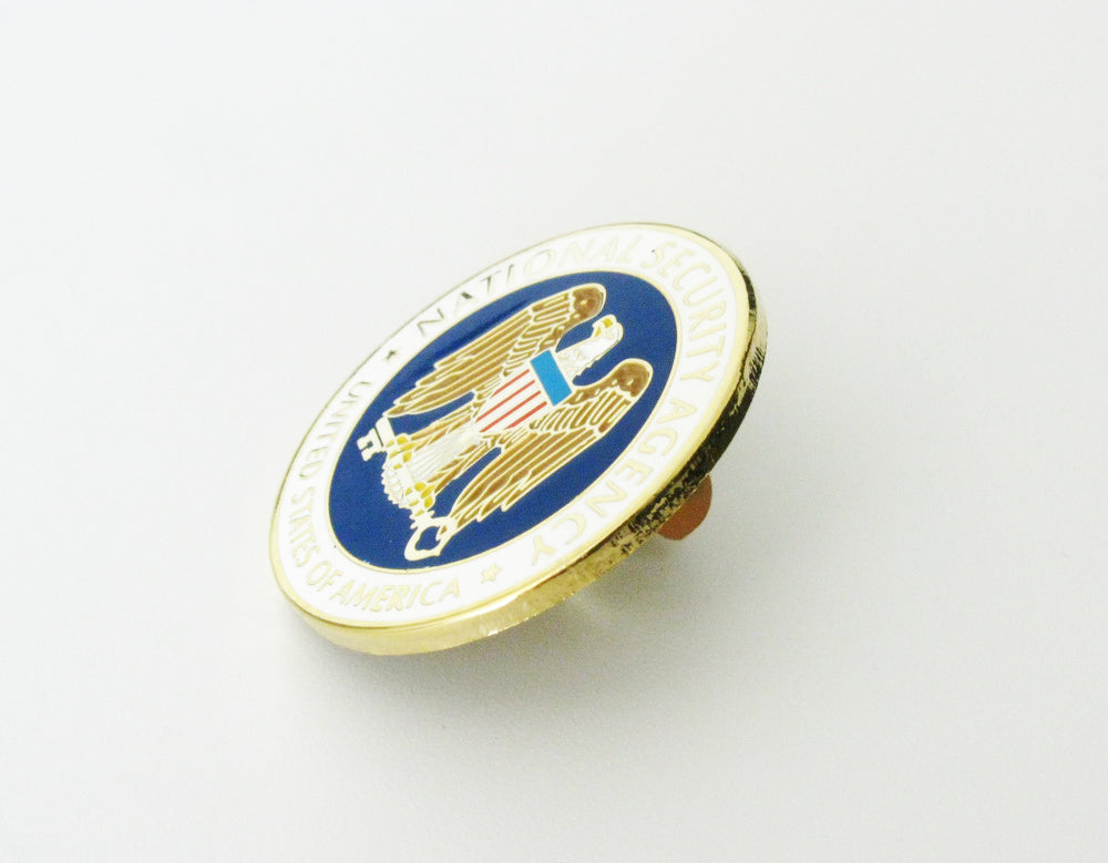 US NSA National Security Agency Badge Lapel Pin Mini Version – Cop ...