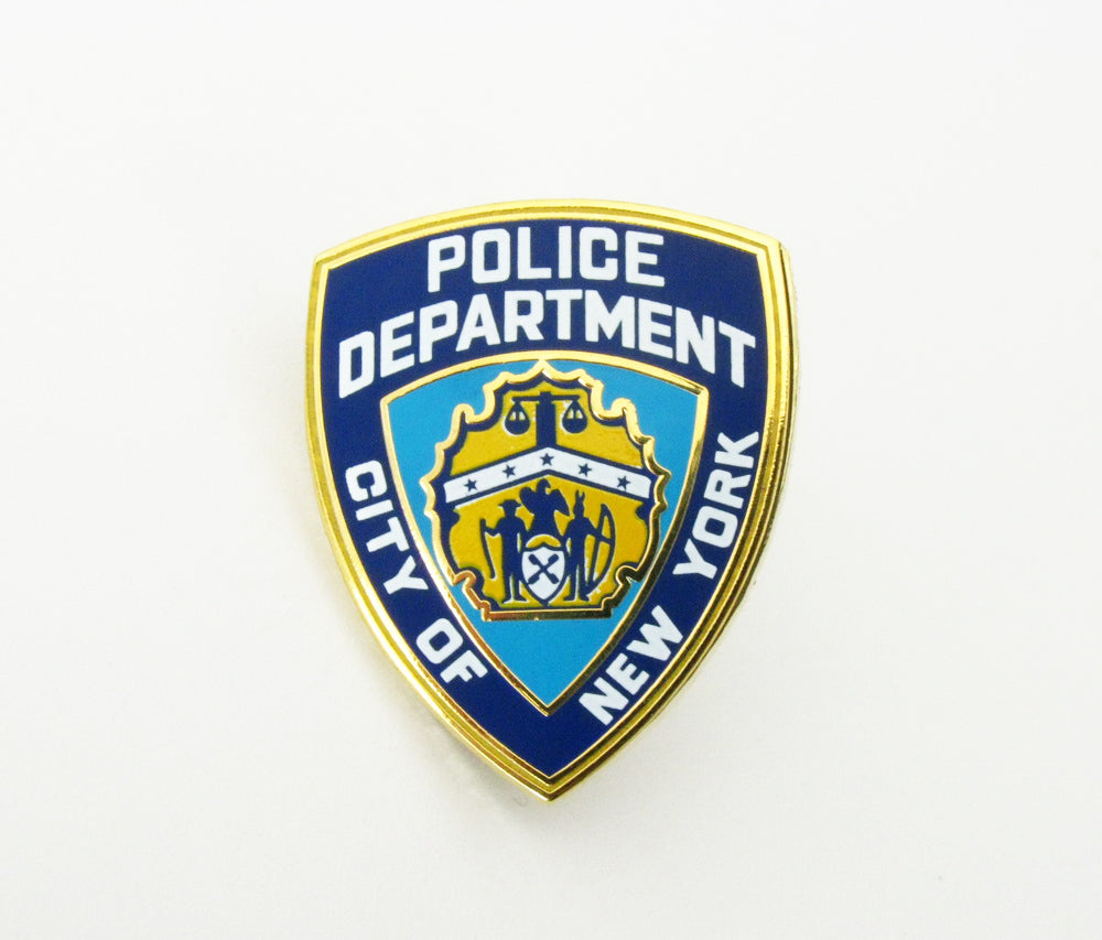 NYPD New York Police Badge Lapel Pin Mini Version – Cop Collectibles
