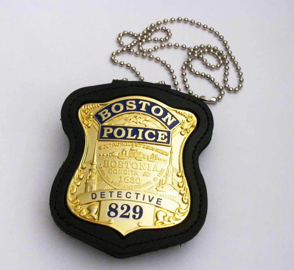 BPD Boston Detective Police Badge Replica Movie Props With No.829 – Cop ...