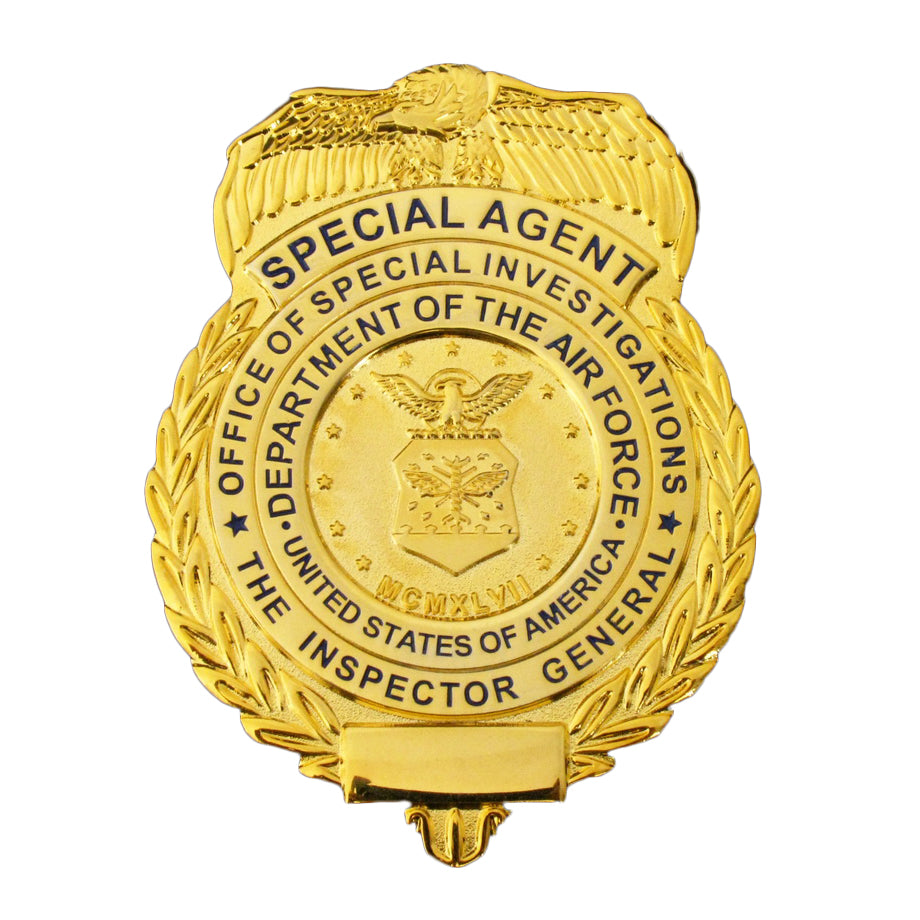 US AFOSI/OSI Special Agent Badge Replica Movie Props – Cop Collectibles