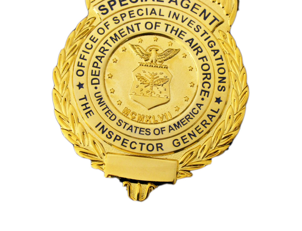 US AFOSI/OSI Special Agent Badge Replica Movie Props – Cop Collectibles