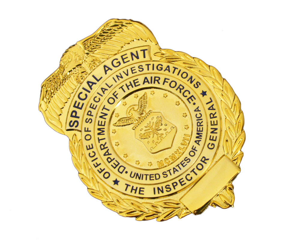 US AFOSI/OSI Special Agent Badge Replica Movie Props – Cop Collectibles