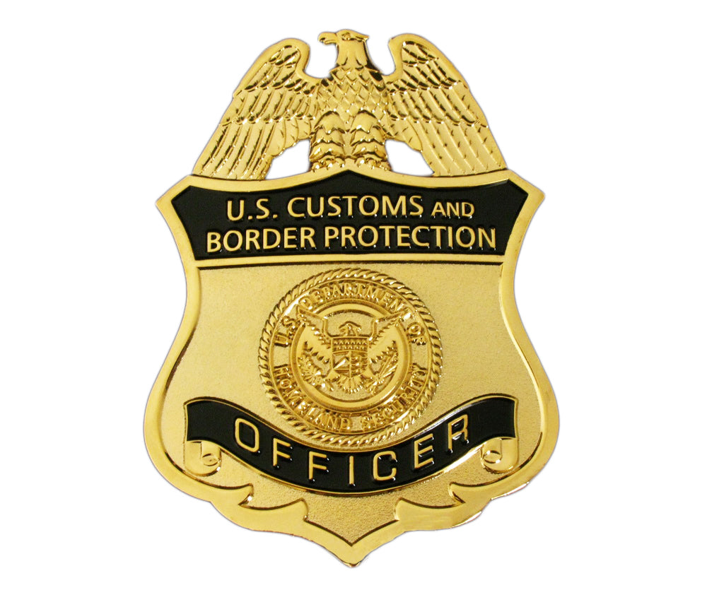 CBP Officer U.S. Customs and Border Protection Badge Replica Movie Pro ...