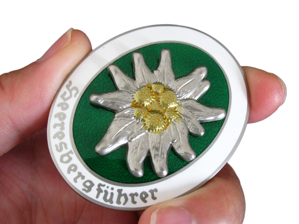 German Mountain Division Edelweiss Badge Replica Movie Props – Cop ...