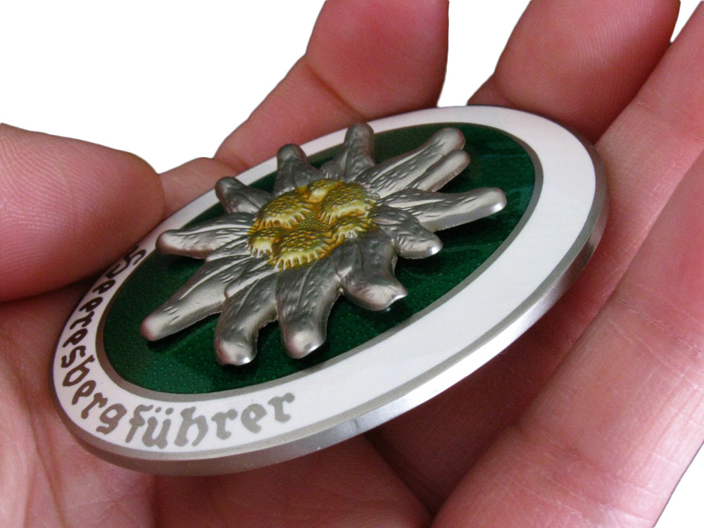 German Mountain Division Edelweiss Badge Replica Movie Props – Cop ...