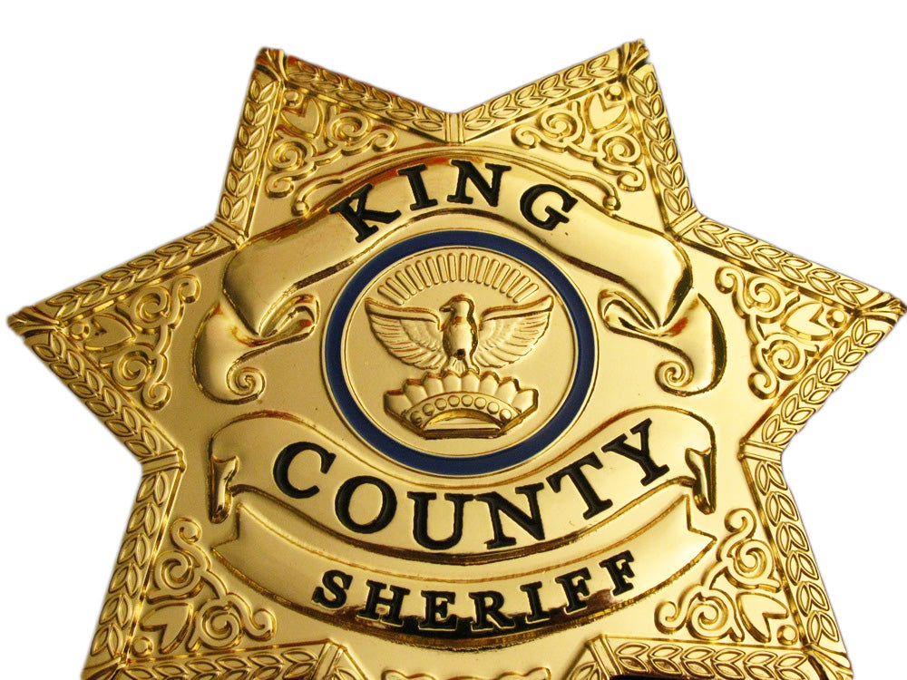 King County Sheriff Badge Replica US TV Series The Walking Dead Props ...