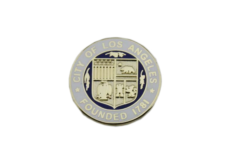 LAPD Los Angeles City Symbol Lapel Pin Brooch Mini Version – Cop ...