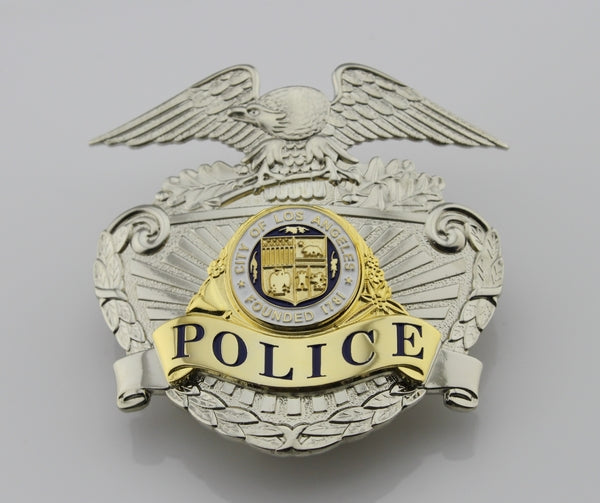 LAPD Los Angeles Police Cap Hat Badge Replica Movie Props – Cop ...