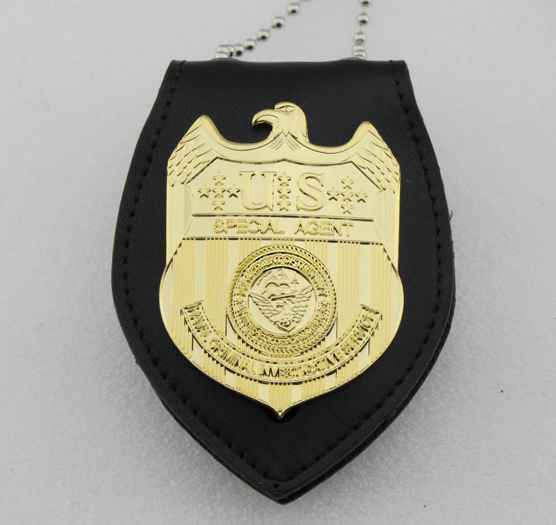US NCIS Special Agent Badge Replica Movie Props – Cop Collectibles