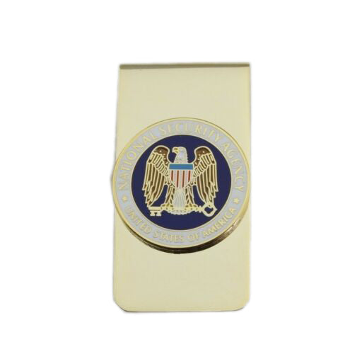 US NSA National Security Agency Badge Money Clip – Cop Collectibles