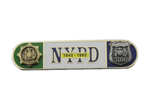 NYPD New York Police 150th Anniversary (1845-1995) Uniform Citation Ba ...