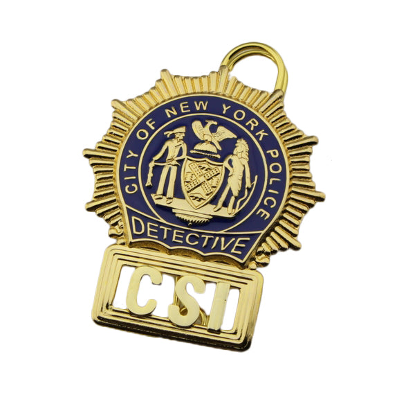 NYPD CSI Detective New York Police Badge Replica Movie Props – Cop ...