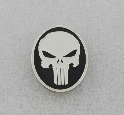 The Punisher Skull Badge Lapel Pin Movie TV Props – Cop Collectibles
